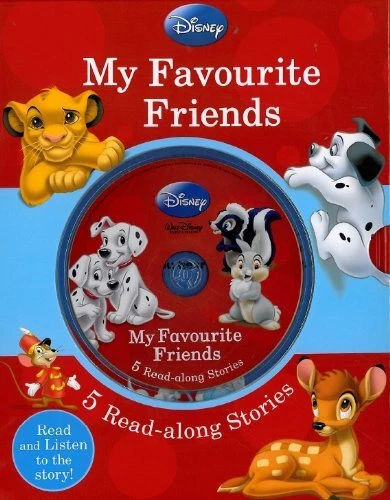 DISNEY CLASSICS FRIENDS Adventures 5-Book and Read-along CD Slip £75.00 ...
