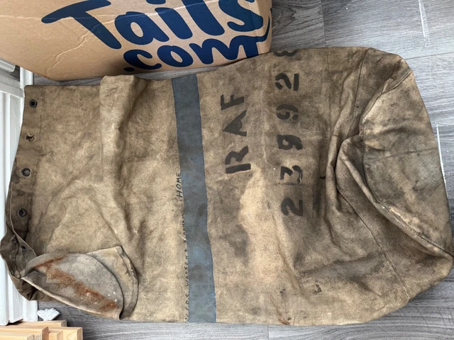 RAF KIT BAG Ww2 Duffle Bag 1940s British Army £21.89 - PicClick UK