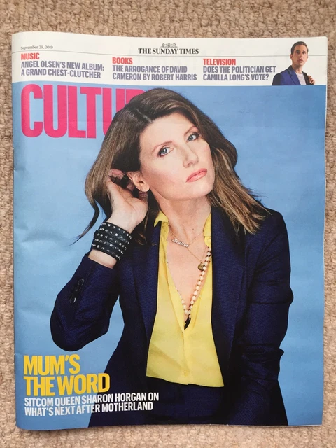 SUNDAY TIMES CULTURE MAGAZINE NEW SHARON HORGAN COVER 29th SEPT 2019 ...