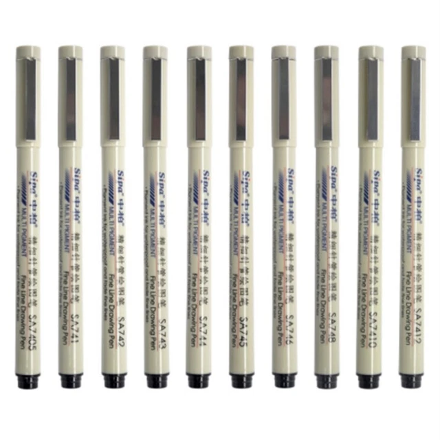 TECHNICAL DRAWING PEN Black Fine Line Drawing Pen for for Architects ...