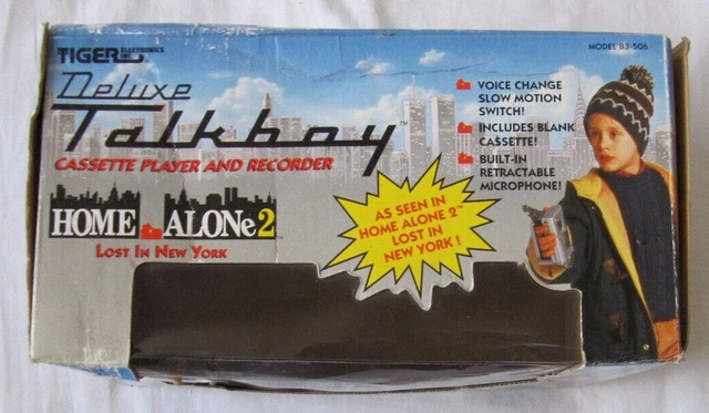 VINTAGE TIGER HOME Alone 2 Deluxe Talkboy Box Instructions Only Kevin ...