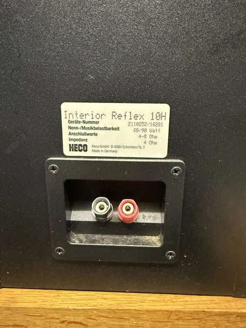 HECO INTERIOR REFLEX 10H speakers, bookshelf speakers - fantastic ...