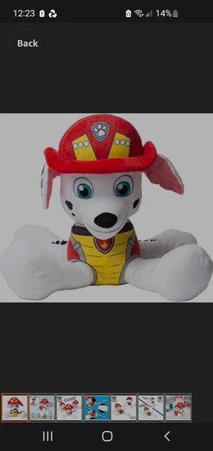 LARGE PAW PATROL Marshall Soft Toy Plush £15.08 - PicClick UK