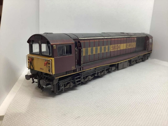 HELJAN CLASS 58 (58024) EWS Livery - Pro Fully Weathered - Stunning ...