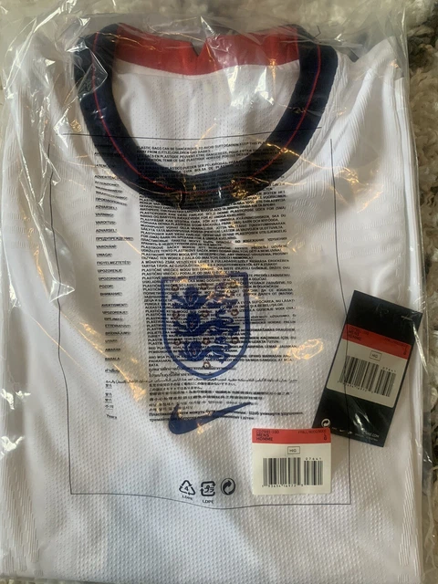 NIKE ENGLAND HOME shirt vaporknit player issue 2021-2022 Brand New Size Large £100.00 - PicClick UK