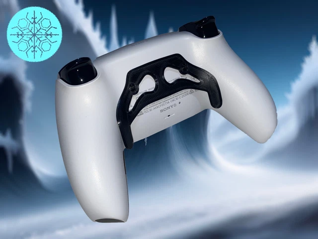 PS5 DUALSENSE CUSTOM Pro Controller *REMAP KIT* Bridge Paddles + Hair ...