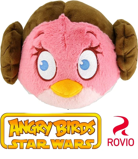 ANGRY BIRDS STAR Wars Princess Leia Plush Soft Toy 8" Rovio New With ...