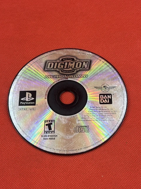 DIGIMON WORLD PS1 PlayStation 1 Disc Only READ EUR 16,51 - PicClick FR