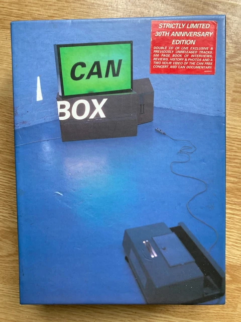 CAN - BOX (2CD/Book/VHS Video) Strictly Ltd 30th Anniversary edition £ ...