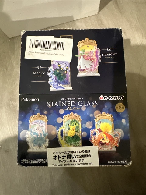 RE-MENT POKEMON STAINED Glass Collection Mini Figure 1 GAME FREAK $85. ...