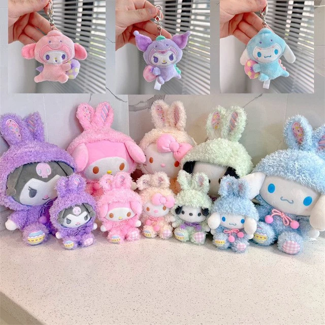 My Melody Cinnamoroll Kuromi Sanrio Plush Toy Cartoon Doll T Stuffed
