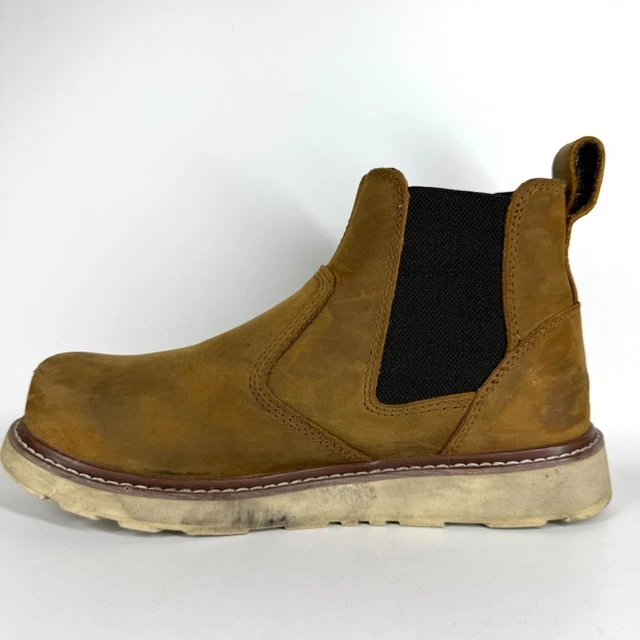 BRUNT OHMAN 6& Comp Toe Boot Brown Size 9.5 Oil Resistant £71.33 ...