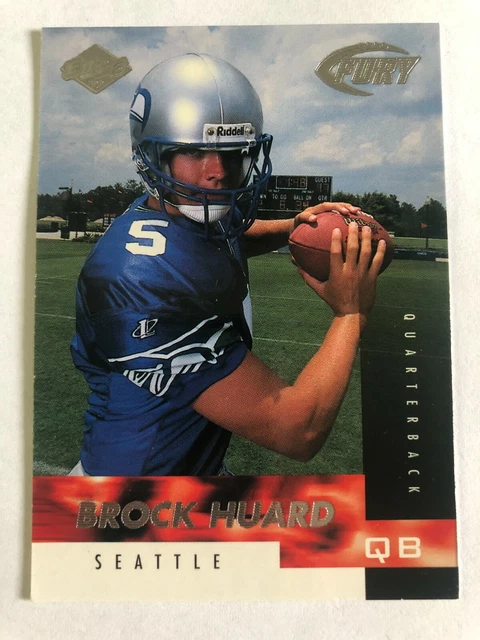 1999 COLLECTOR'S EDGE Fury Brock Huard #171 Rookie RC Seattle Seahawks ...