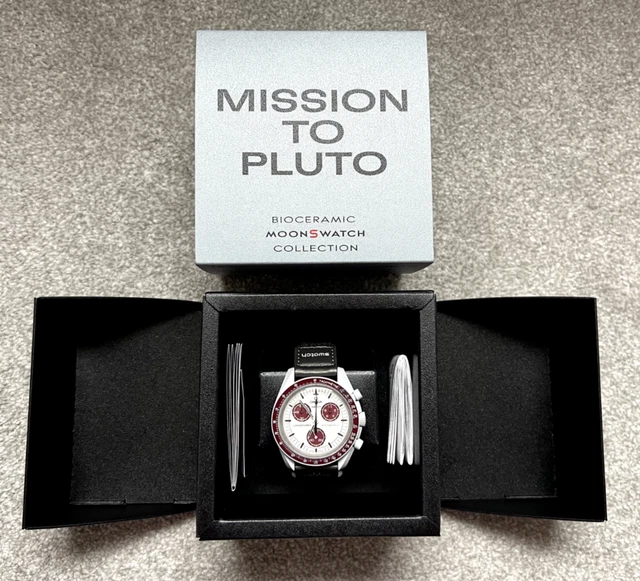 MISSION TO PLUTO Omega x Swatch MoonSwatch - TOUT NEUF EUR 327,00 ...