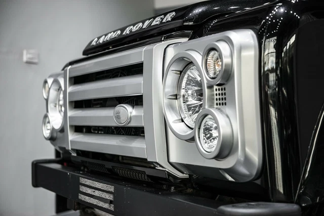 LAND ROVER DEFENDER 90 (1991-2016) Kahn® Front Grille With Headlight ...