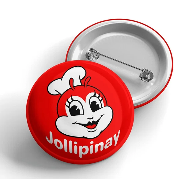 JOLLIBEE PINOY OR PINAY, Philippines, Pinoy, Pinay, 59mm BADGE ...