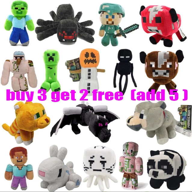 100style Minecraft Creeper Enderman Filling Plush Soft Toys Ts My