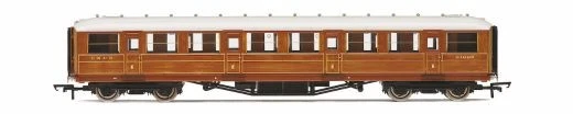 HORNBY R40452 LNER Gresley Corridor Teak Coach 1st Class Coach 51668 OO ...