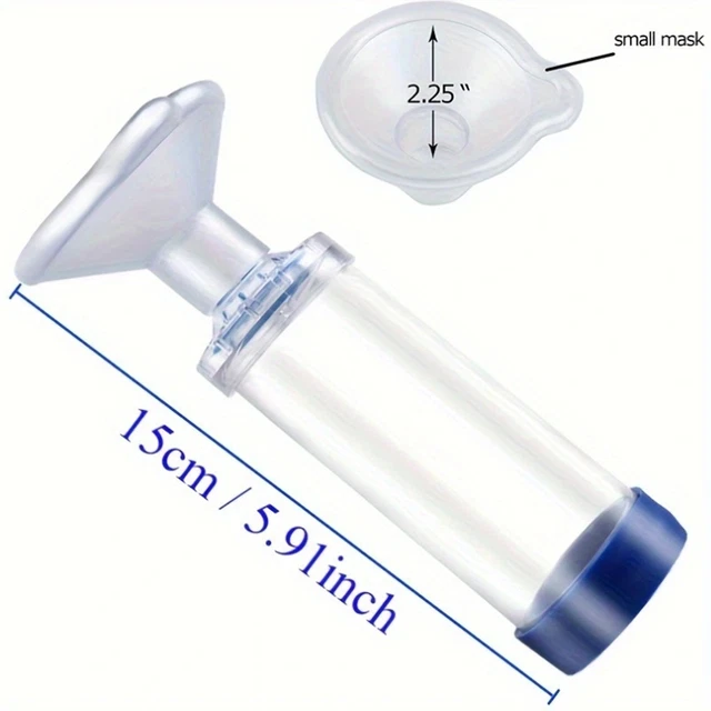 FREE-SPACE CAT/DOG INHALER Spacer Feline/Cannie Aerosol Chamber Inhaler ...