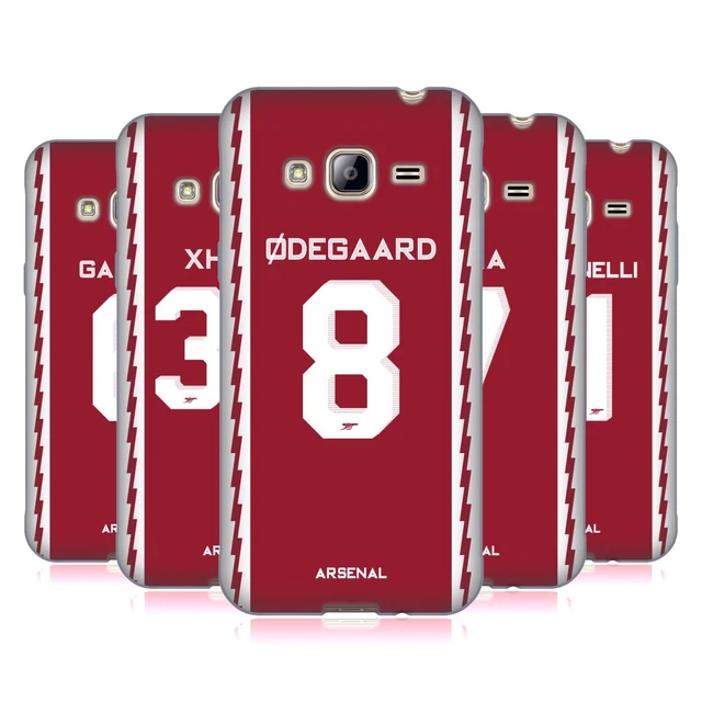 OFFICIAL ARSENAL FC 2022/23 Players Home Kit Soft Gel Case For Samsung ...