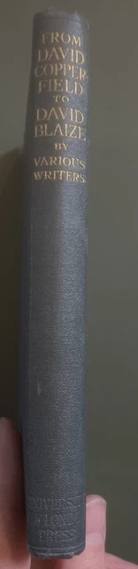 FROM DAVID COPPERFIELD to David Blaize Dickens Carroll Wells - 1930 Uni ...