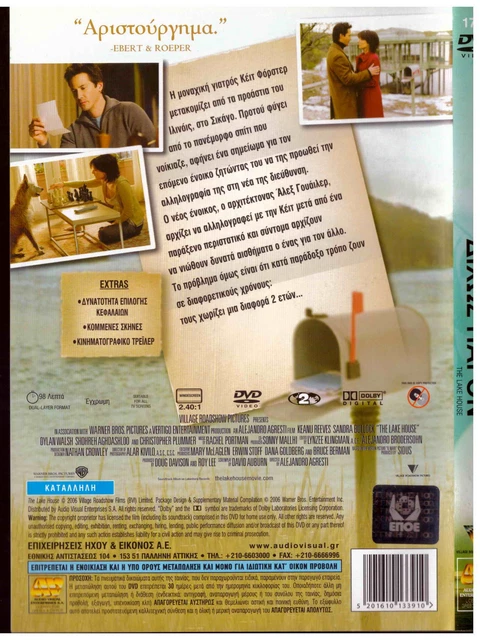 THE LAKE HOUSE (Sandra Bullock, Keanu Reeves, Dylan Walsh, Plummer) ,R2 DVD EUR 13,38 - PicClick FR