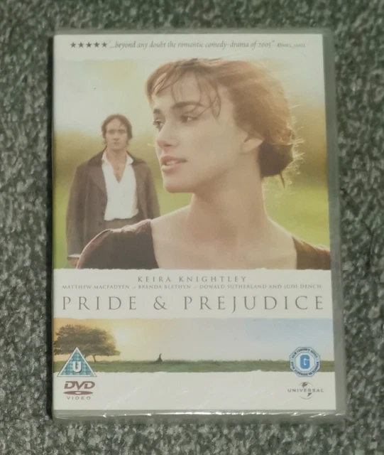 PRIDE AND PREJUDICE DVD Film Movie Keira Knightley New & Sealed £2.99 ...
