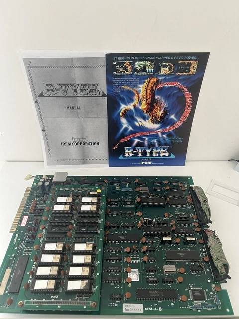IREM R-TYPE JAMMA Arcade PCB M72 Board £725.00 - PicClick UK