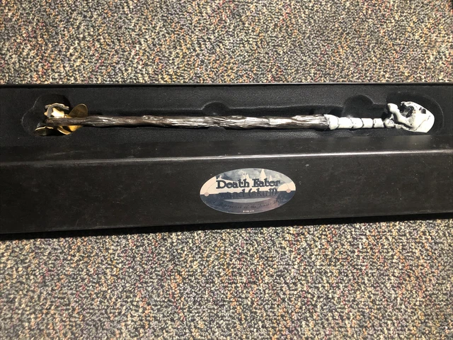 HARRY POTTER DEATH Eater Skull Wand - The Noble Collection - Harry ...
