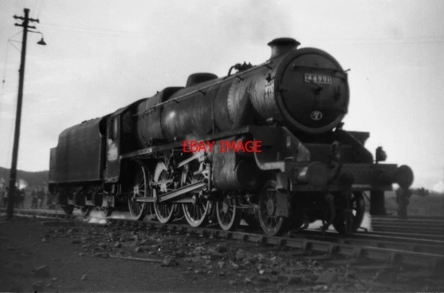 PHOTO LMS Black Five Loco No 44991 At Stranraer In 1966 £2.00 - PicClick UK