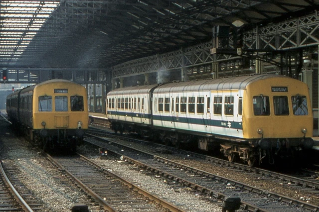 BRITISH RAIL CLASS 101 DMUs Huddersfield Rail Photo £2.70 - PicClick UK