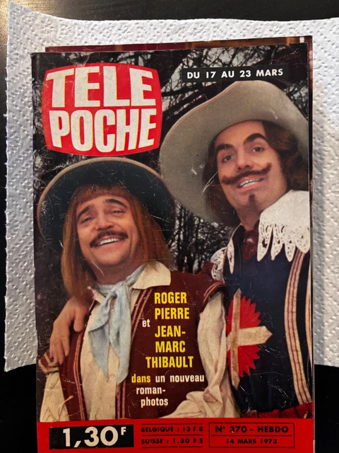 TELE POCHE N° 370 Roger Pierre Jean Marc Thibaut 1973 EUR 5,00 - PicClick FR