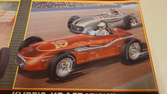 MONOGRAM 1960'S CURTIS Craft Indy Racer - 1/25 Scale Model Kit ...