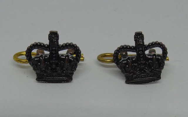BRITISH ARMY ROYAL Marines Majors Rank Crowns £4.99 - PicClick UK