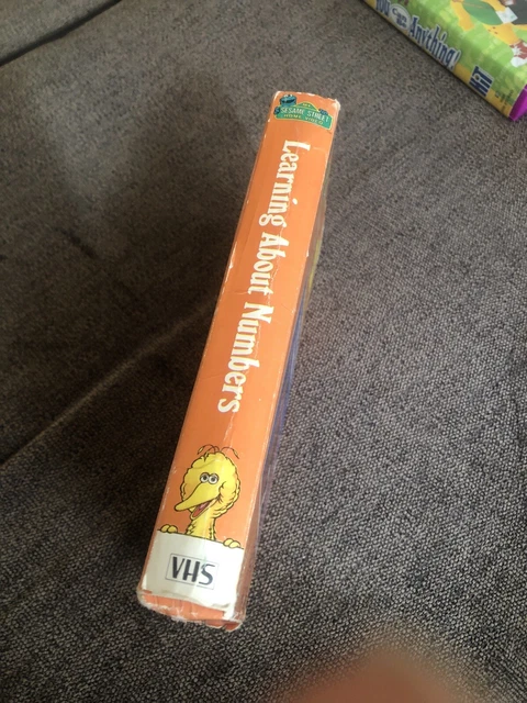 SESAME STREET LEARNING About Numbers VHS Video-Classic $8.98 - PicClick CA