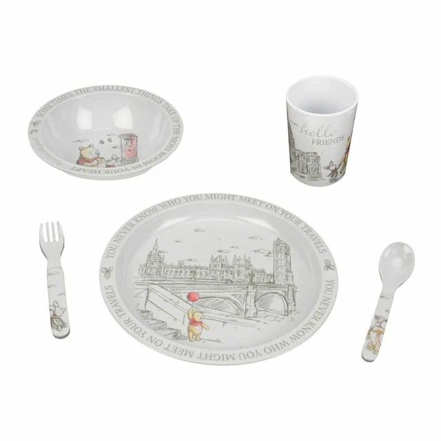 DISNEY CHRISTOPHER ROBIN 5 Piece Dinner Set - Boxed New Baby £22.99 ...