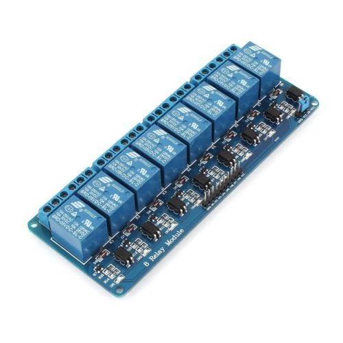 8 CHANNEL 5V Relay Shield Module Board Optocoupler module For Arduino ...