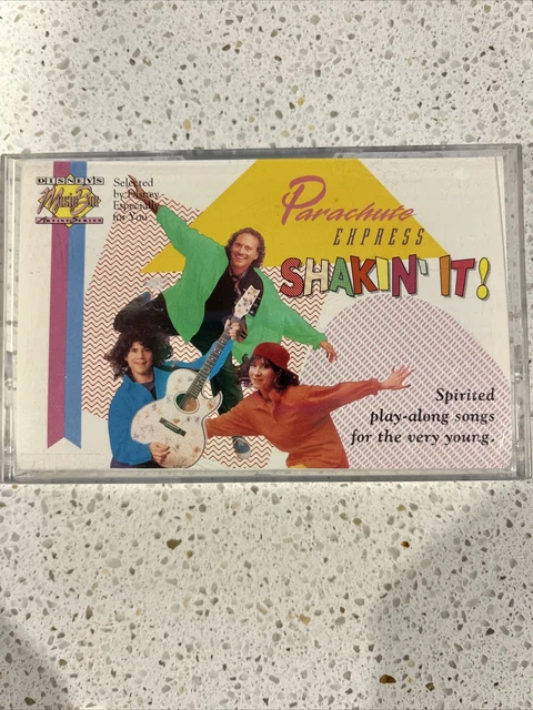DISNEY MUSIC BOX Artist PARACHUTE EXPRESS Cassette SHAKIN' IT! Cassette ...