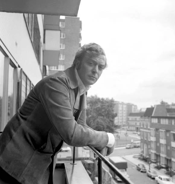 ENGLISH ACTOR MICHAEL Caine Pictured In London 1970 Historic Old Photo ... ENGLISH ACTOR MICHAEL Caine Pictured In London 1970 Historic Old Photo ...