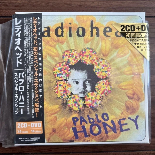 RADIOHEAD PABLO HONEY Special Edition Box Set 2CD + DVD Limited Edition ...