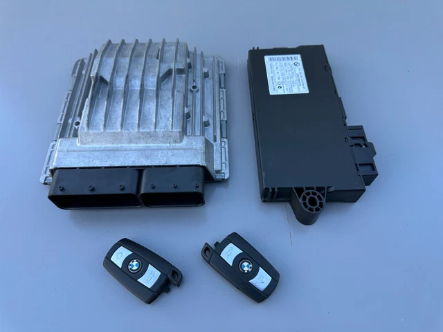 BMW E87 E90 E91 E92 320i 120i Manual Engine DME ECU Pack / CAS & 2 Keys ...