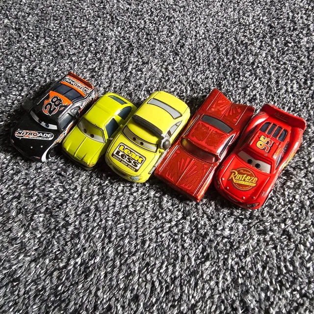DISNEY PIXAR DIE-CAST Cars Bundle 5 Vehicles Mattel Inc Lightning ...