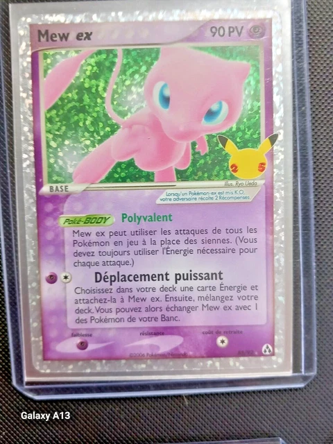 CARTE POKÉMON MEW ex 88/92 Célébrations 25 ans NEUF FR EUR 15,00 ...