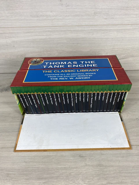 THOMAS THE TANK Engine - Classic Library - Complete 26 Hardback Book ...