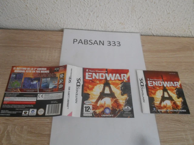 CARATULAS - ENDWAR - Caratula E Instruciones Para Ds EUR 1,00 - PicClick FR