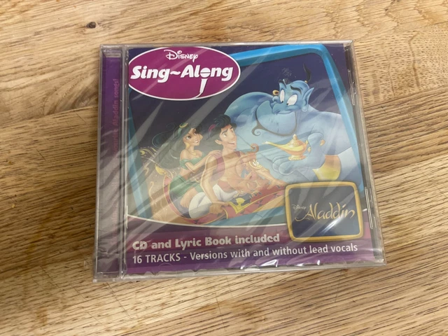 DISNEY SING ALONG aladdin cd new sealed £2.49 - PicClick UK