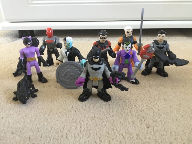 IMAGINEXT DC SUPER Friends Blind Bag Mini Figures Choose your Figure £4 ...