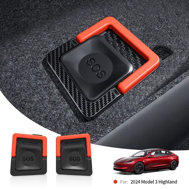 FOR TESLA MODEL 3 Y Highland Juniper 2021-2025 Rear Door Emergencies ...