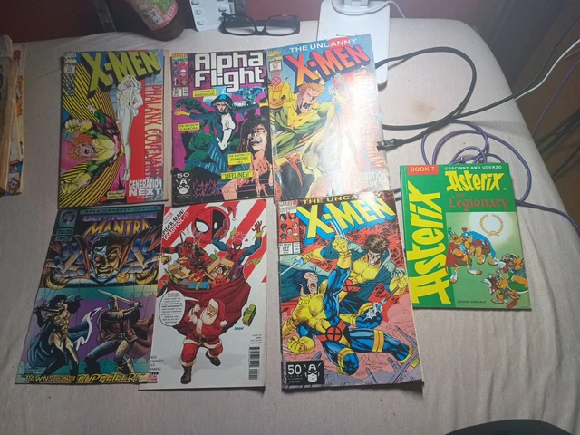 7 COMICS ENGLISH ! Winnie The Pooh, Astérix , X-MEN N.37,277,327, Alpha fligtt, EUR 29,90 ...