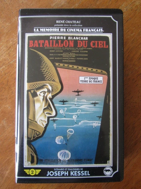 CASSETTE VHS RENE Chateau Bataillon Du Ciel Joseph Kessel EUR 14,90 - PicClick FR